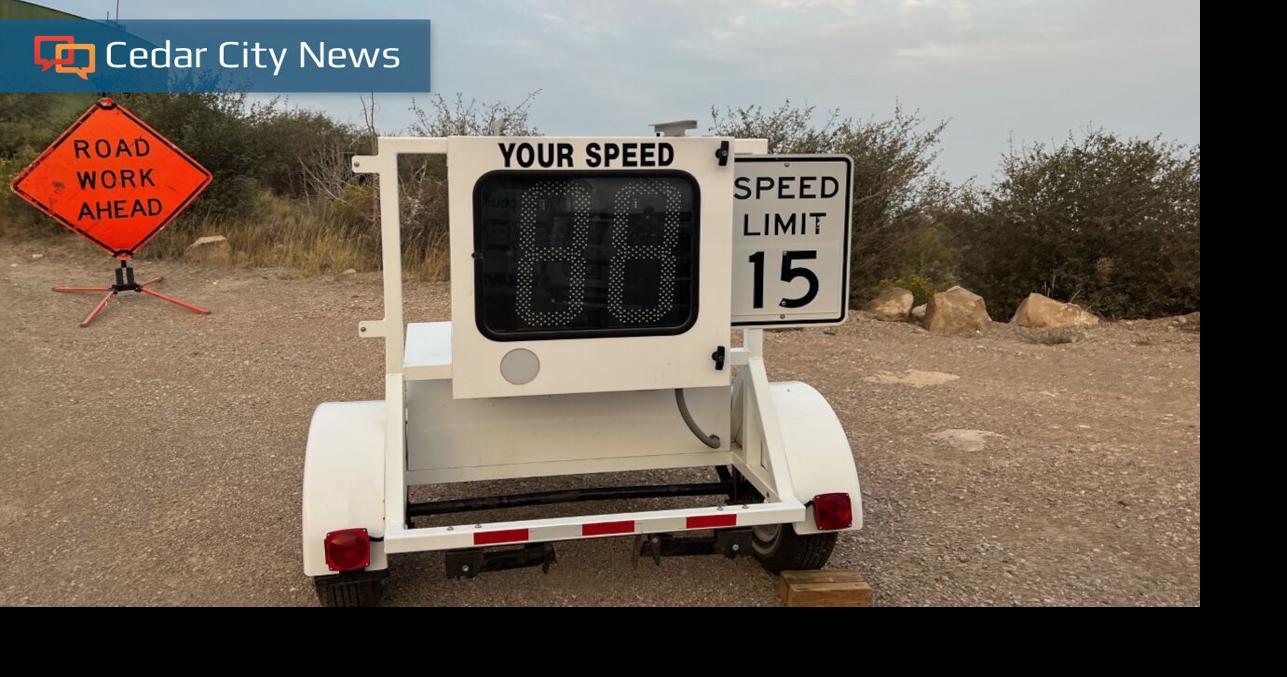 Authorities seek public’s help in Cedar City radar speed sign vandalism ...
