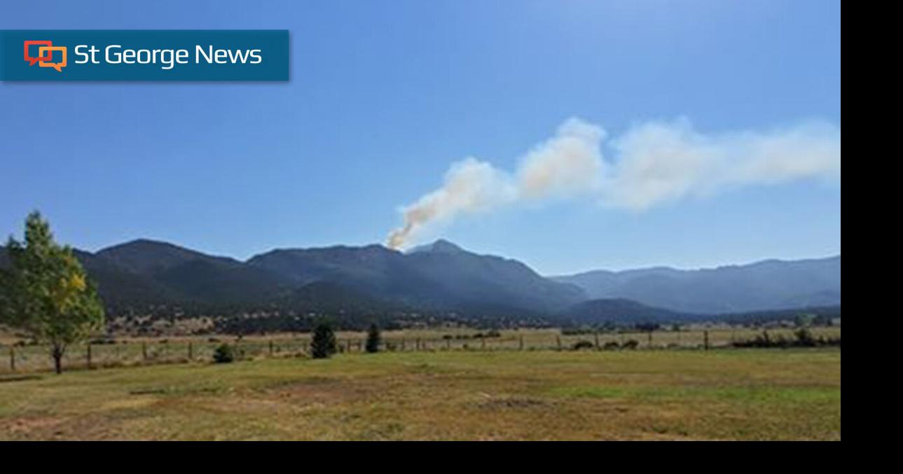 Fire in hard-to-reach area on Pine Valley Mountain at 0% containment, 1 ...
