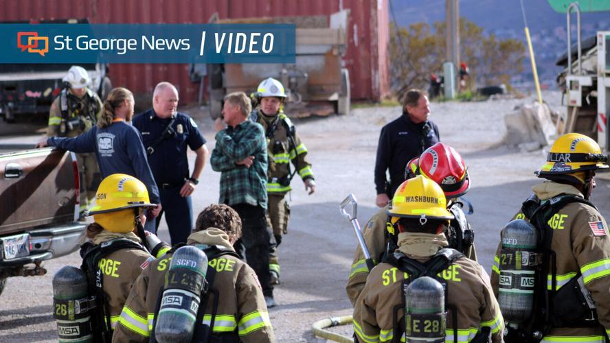 St. George Fire Department, employees of local business act quickly to ...