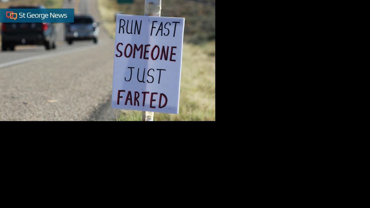 For the last few steps of a marathon, a sign can make all the ...