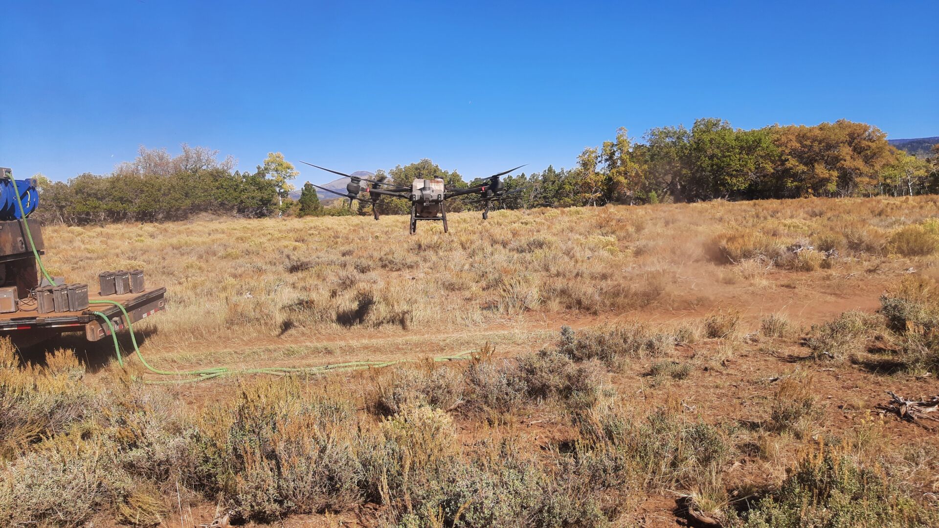 How drones are used to 'green-up' Southern Utah landscapes | News ...
