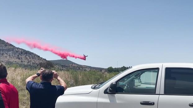 Forsyth Fire nears 12,000 acres as crews make progress near Pine Valley ...