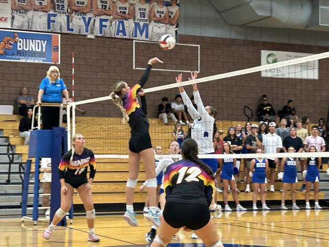Region 9 volleyball: Desert Hills survives test at Cedar, beats Dixie ...