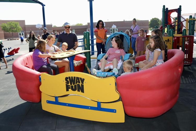 Little Valley Elementary unveils all-inclusive playground made possible ...