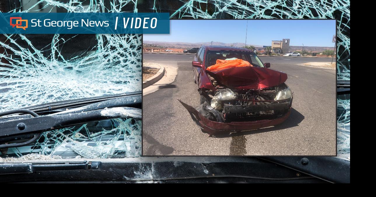 4-car chain reaction incident leaves last car smashed near Popeye’s on ...