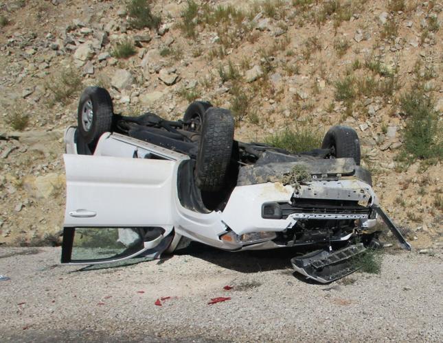 Driver of pickup in rollover on SR-59 goes to hospital as a precaution ...