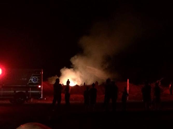 St. George Fire Department responds to 30-40 foot flames; STGnews Photo ...