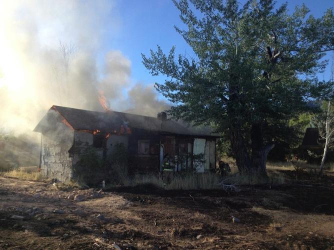 Burn the house down; Parowan Fire Department’s dual-purpose exercise ...