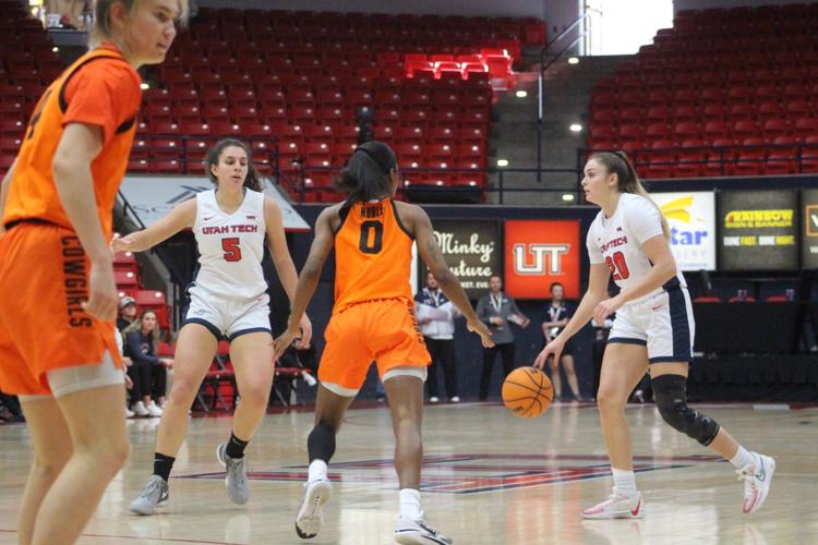 Cowgirls bring the Trailblazers back to earth; host Utah Tech women ...