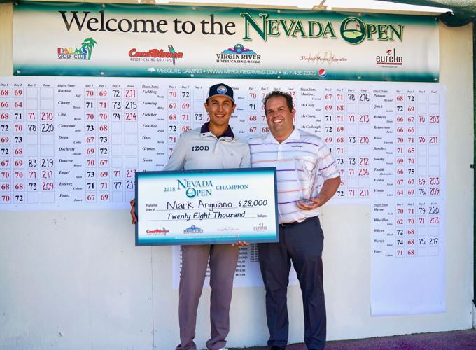 Anguiano wins Nevada Open golf tournament in Mesquite | Local News ...