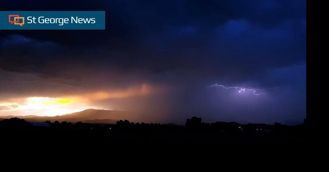 Photo gallery: Storm brings lightning, flooding, hail to Southern Utah ...