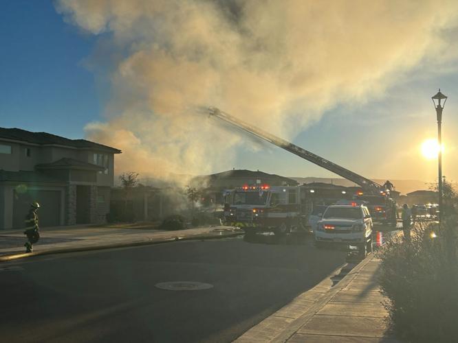 St. George firefighters respond to structure fire in community near ...