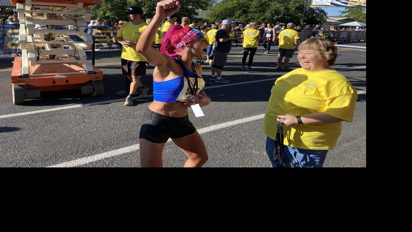 St. George runner Ashley Paulson breaks world record in 100-mile ...