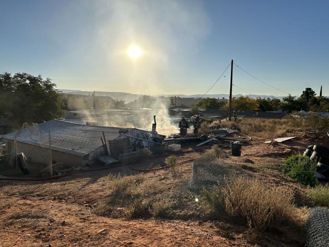 Home, other structures spared by St. George Fire Department after shop ...