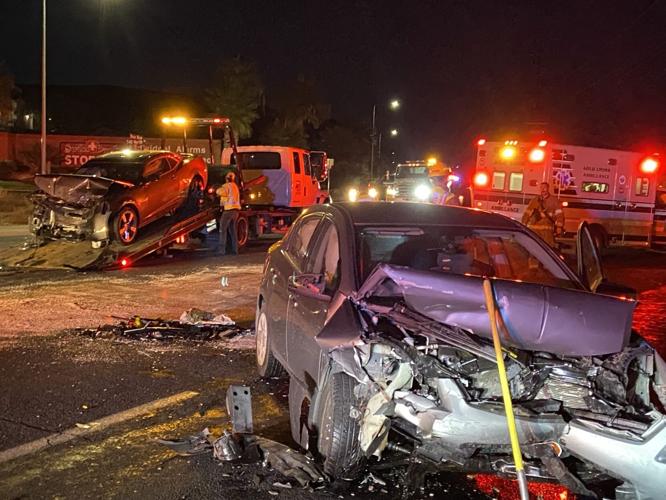 Head-on collision slows traffic on Dixie Drive; no injuries reported ...