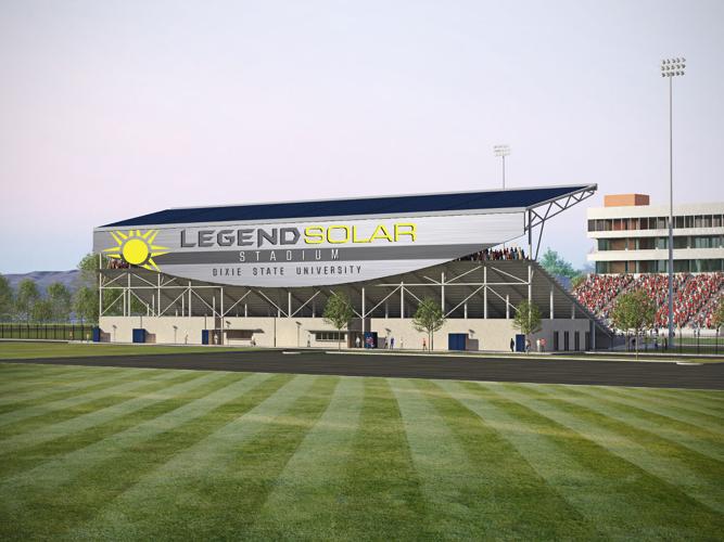 Legend Solar Stadium; $10 million donation to fund Dixie stadium ...