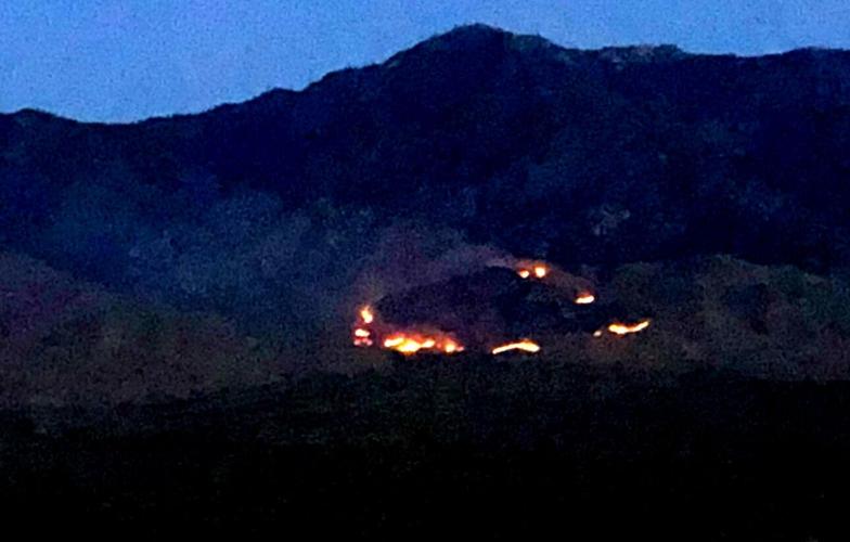 Crews from 3 states battle fast-moving brush fire near Littlefield ...