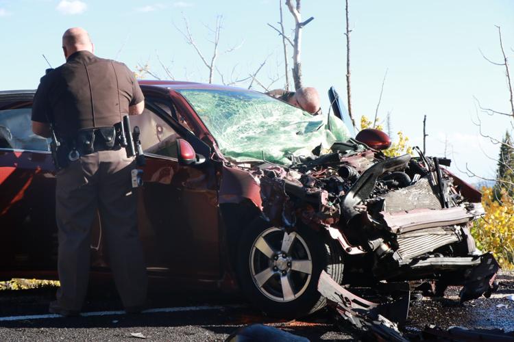 Head-on collision in Cedar Canyon seriously injures 1 | Local News ...