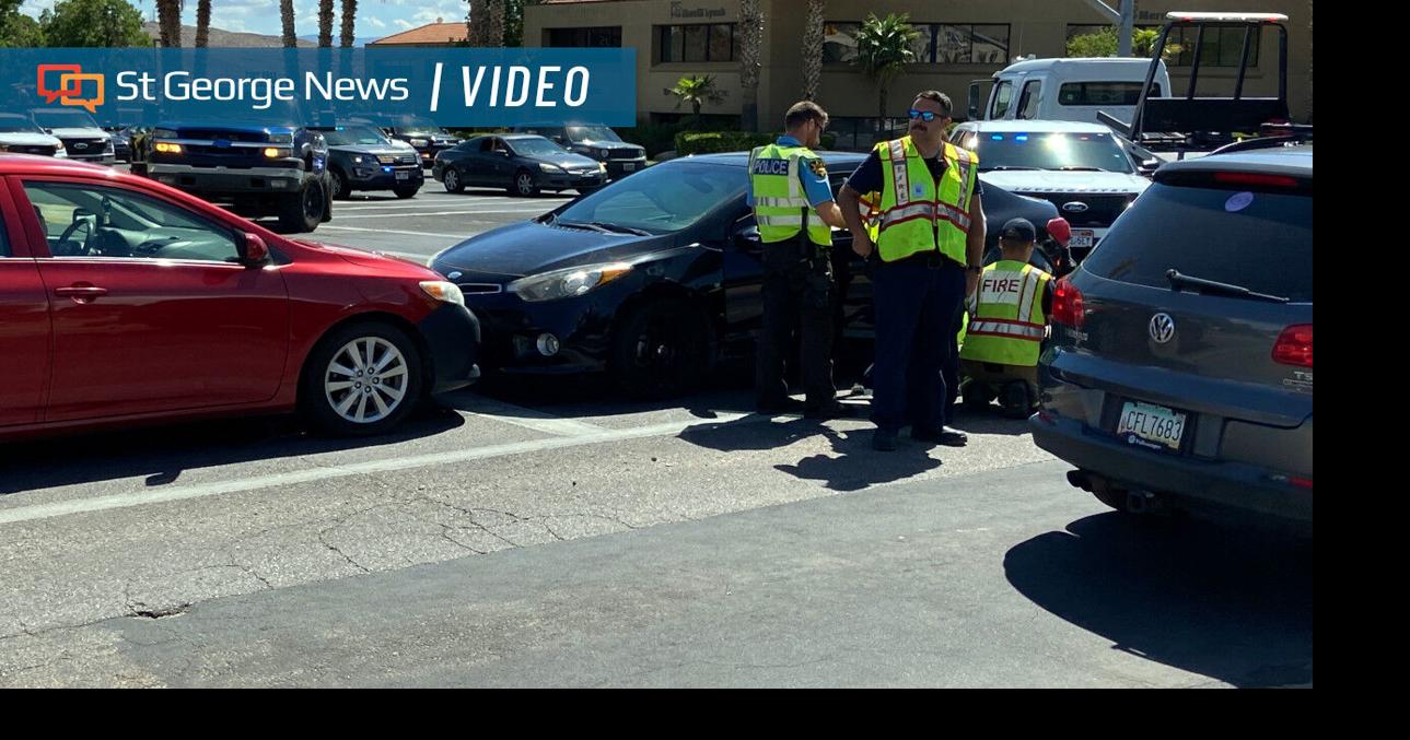 Failure to yield causes 3-car collision at busy St. George intersection ...
