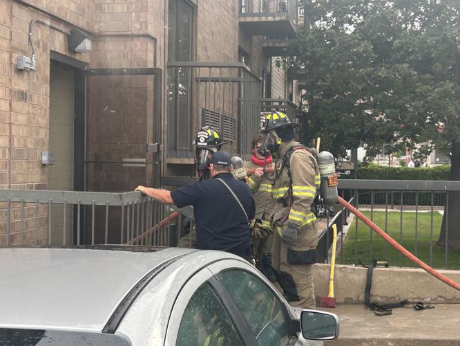 Firefighters battle blaze at Cedar City apartment complex | Flood And ...