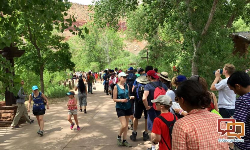 Huge crowds expected, Zion National Park warns of wait times | Local ...