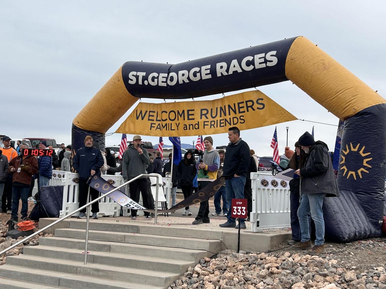 St. George runners brave the cold, feel the burn in 333-step Dragon's ...