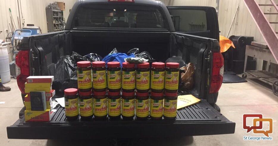 Utah police find over 36 pounds of meth hidden in food containers ...