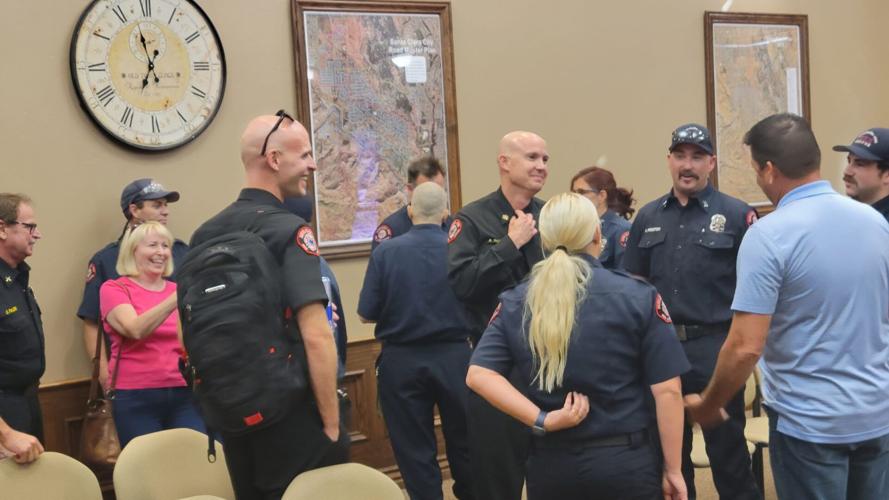 Santa Clara and Ivins talk up ‘short-term’ fire department fix at first ...