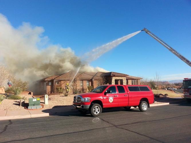 Home fire in The Palisades in Ivins | News | stgeorgeutah.com