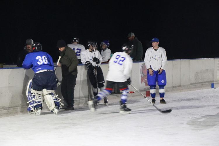 Hockey players, skaters break in the ice at new Woods Ranch outdoor ...