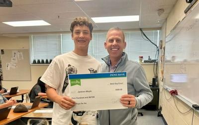 Enterprise sophomore receives $500 savings account through Zions Bank ...