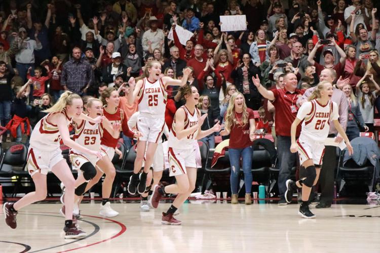 Lady Reds take state! Cedar caps off perfect season with 4A ...