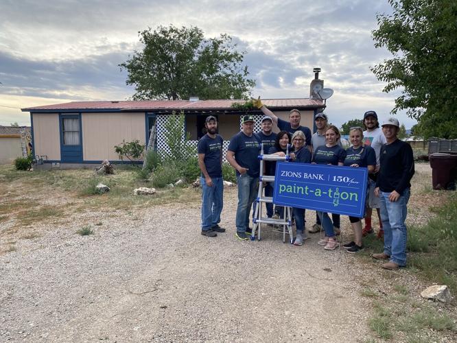 Zions Bank employees rally around Cedar City woman for service project ...