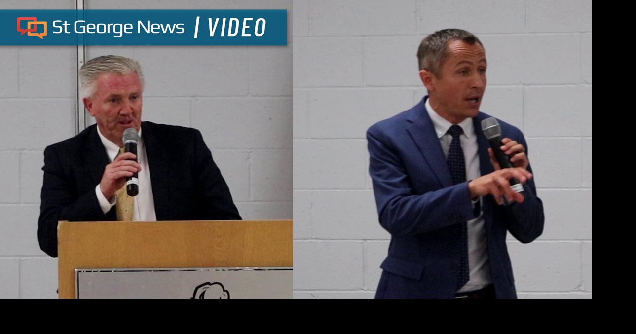 Washington City mayoral candidates discuss differences of opinion on a ...