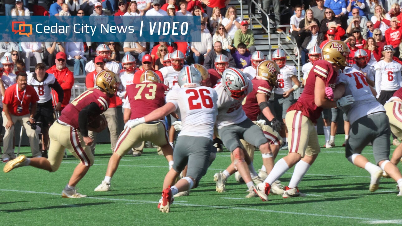'Never quit' Cedar Reds defeat Manti to claim 3A football state ...