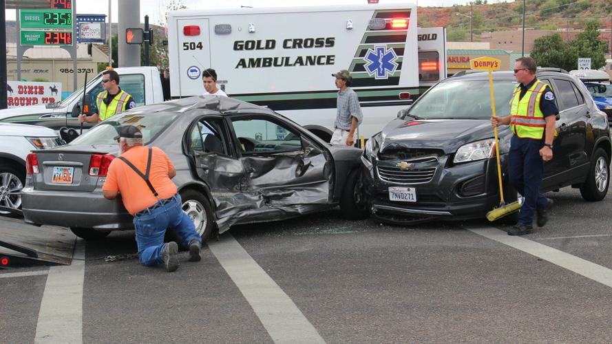 Another left-turn crash partially blocks intersection | Local News ...
