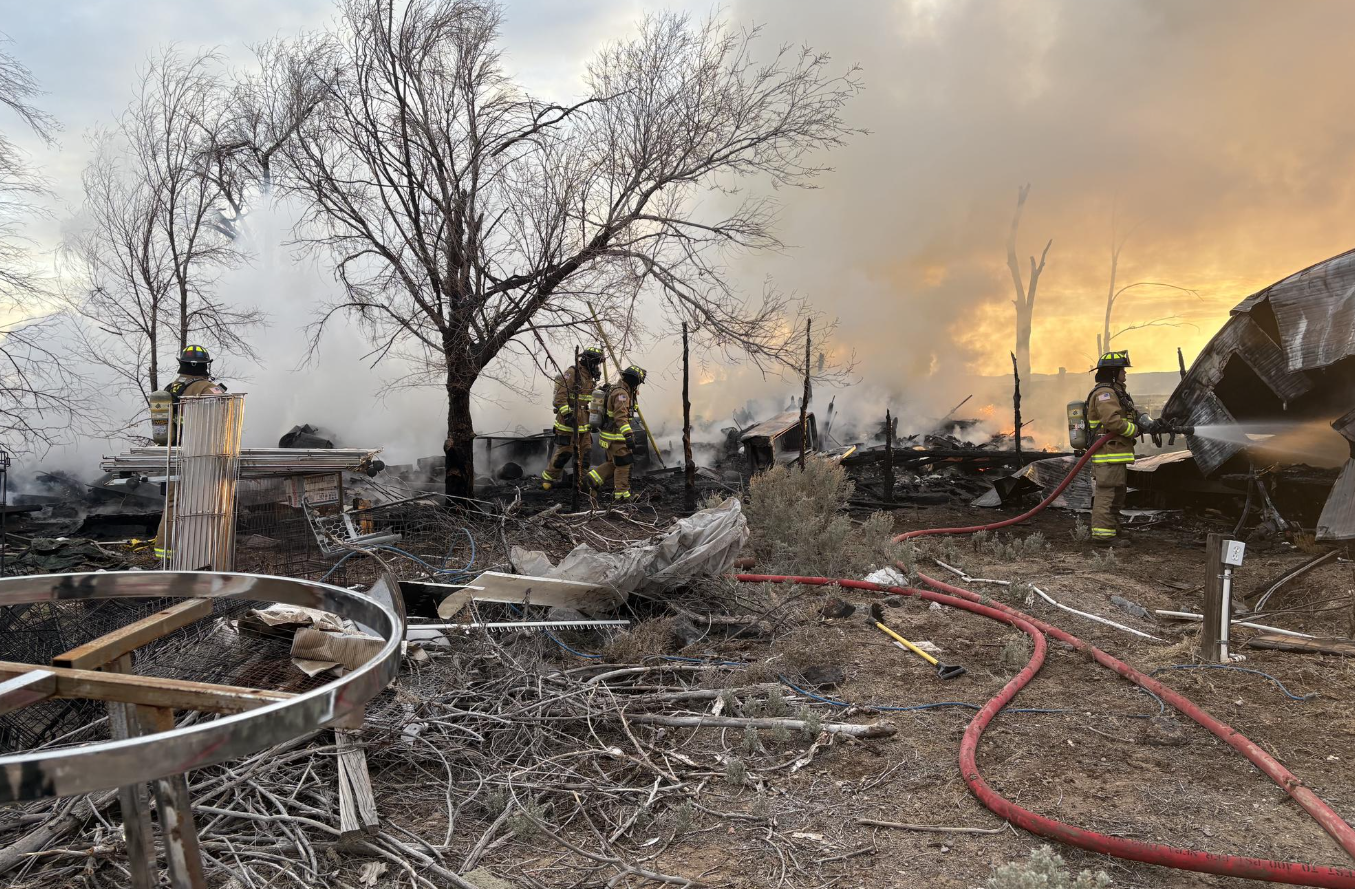 Fire destroys home in Beryl area of western Iron County | Flood And ...