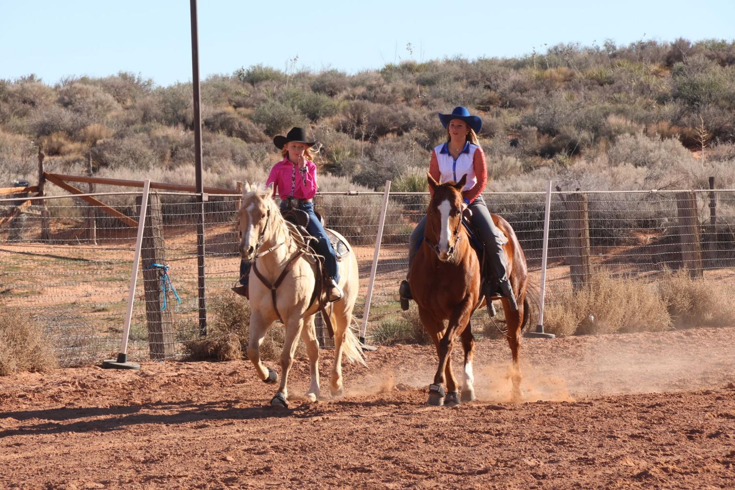 2 teenage barrel racers from St. George win big at Vegas Tuffest rodeo ...