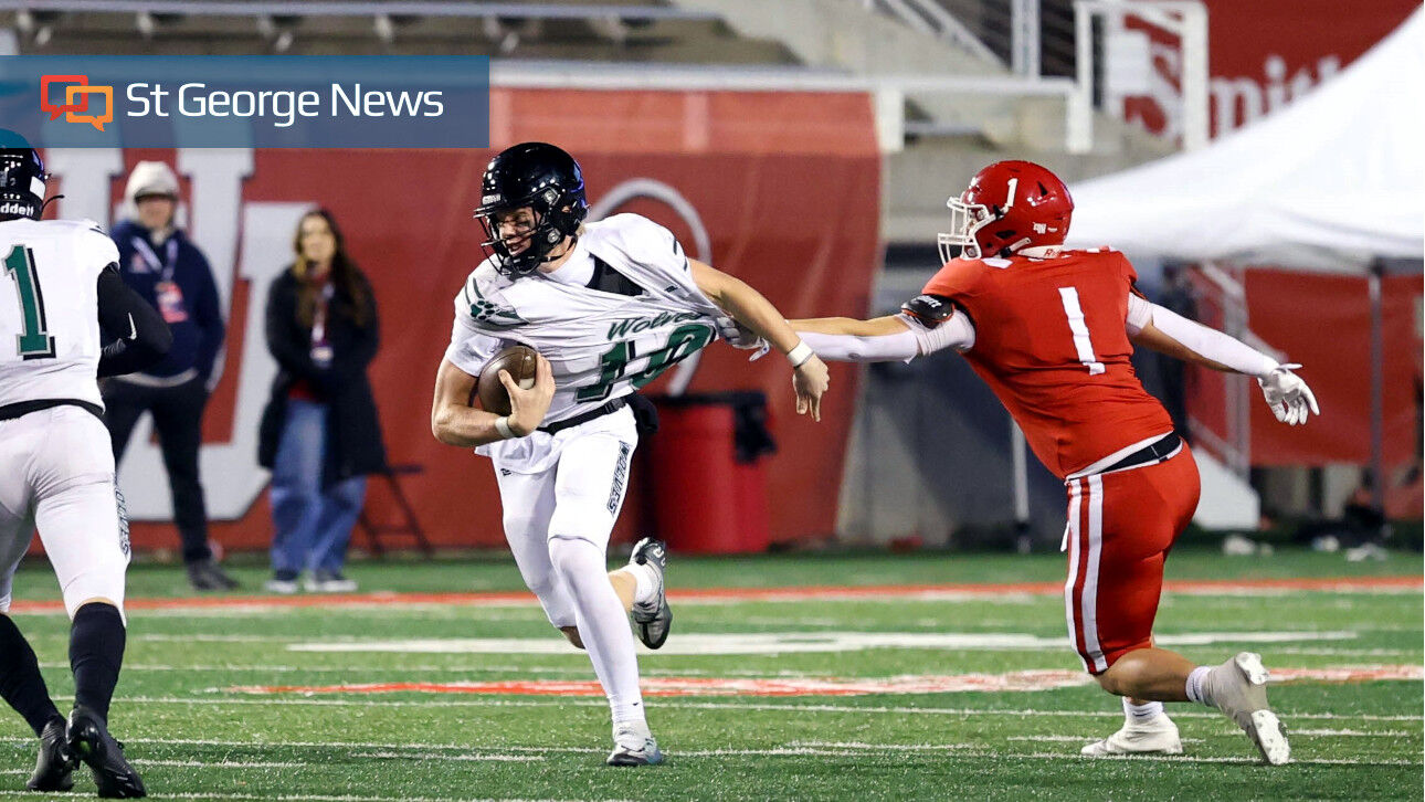Wolves outrun Mustangs: Munk, Green Canyon upset Crimson Cliffs in 4A ...