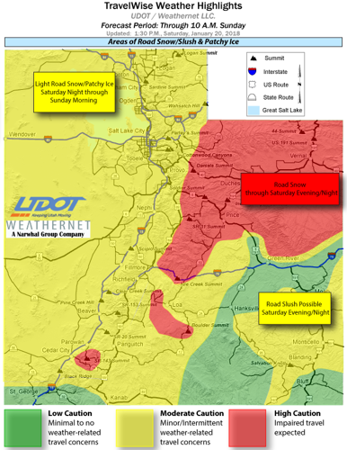 Advisory warns of continued heavy snowfall on Utah roadways | Local ...