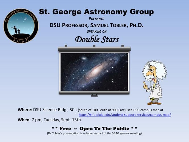 Astronomy group to become official, speaker scheduled on double stars ...