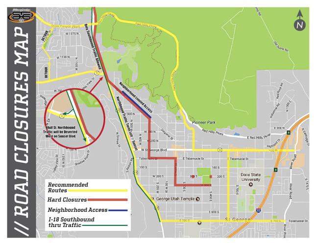 City asks motorists to ‘expect heavy delays’ ahead of St. George ...