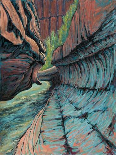 After 10-year break from art, this man turned painting Southern Utah’s ...
