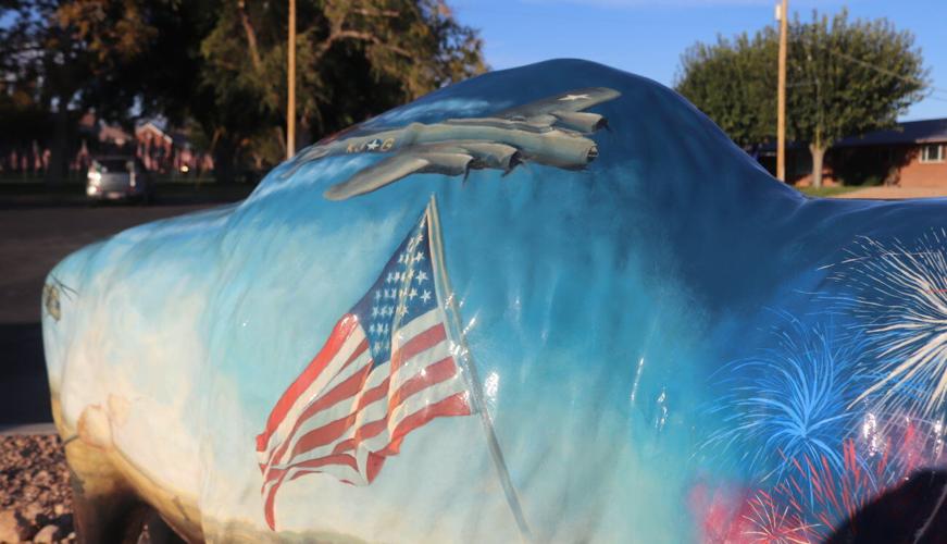 ‘Blazing Freedom’ bison unveiled in Washington City to honor veterans ...