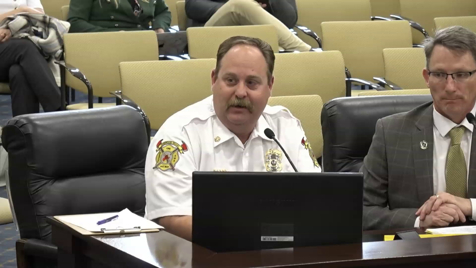 ‘He’s a great choice’: New Hurricane Valley fire chief sworn in ...