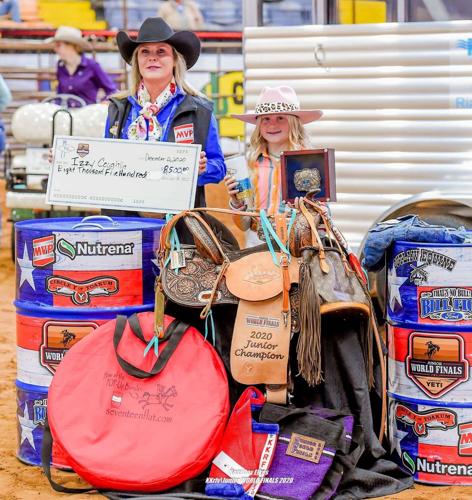 Fourth grader from St. George wins barrel racing title at Junior World ...