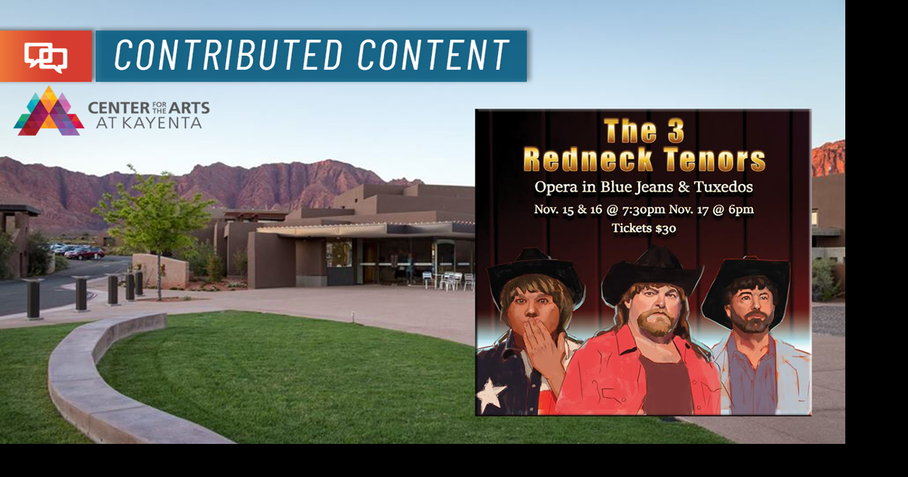 3 Redneck Tenors set to croon at the Center for the Arts at Kayenta ...