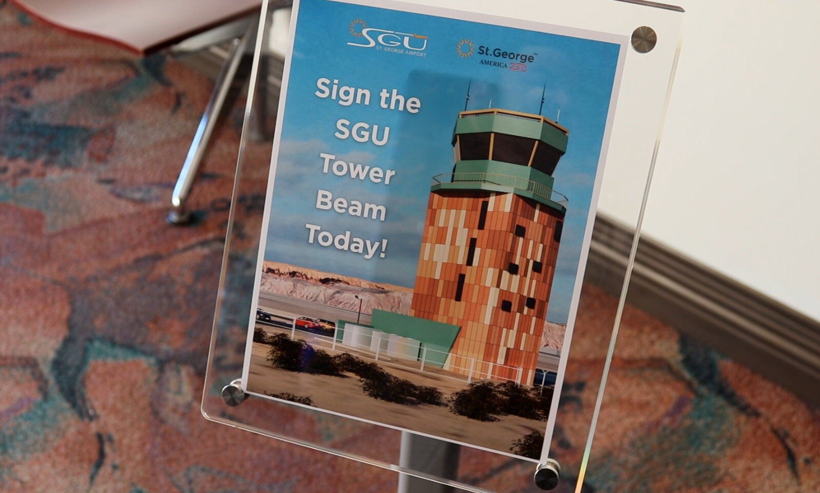 St. George officials, residents sign final beam that will 'top off ...