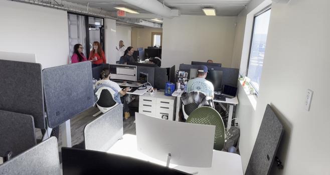 'It turned out so well': Container park offices celebrated at TechRidge ...