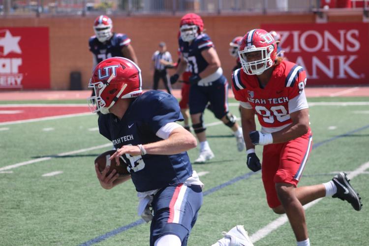 Utah Tech football: New coach Lance Anderson conducts Spring game ...